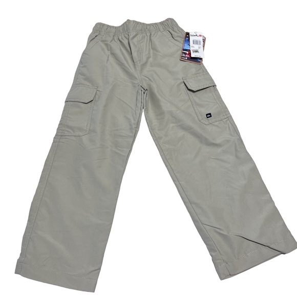 Quiksilver | Bottoms | Quicksilver Kids Boys Tan Cargo Pant Wide Leg ...